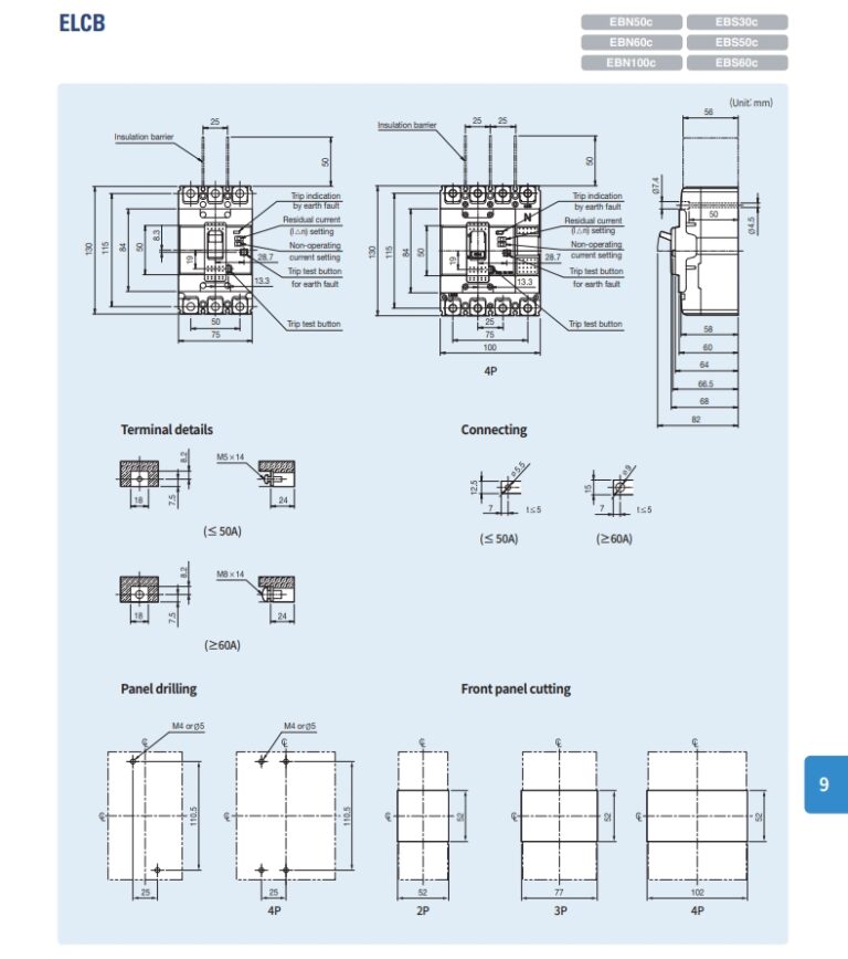ELCB LS EBS54c 40A 30mA 18kA