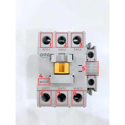 Cách đọc ký hiệu contactor trong bản vẽ và thực tế