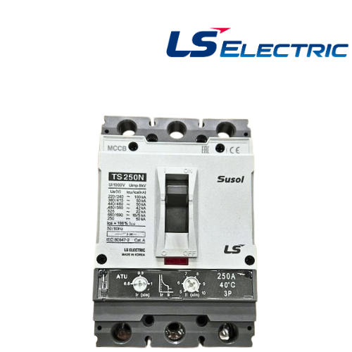 MCCB LS TS250N ATU250 3P 250A 50kA