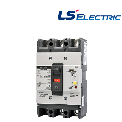 EBS103c 40A 30mA 3P 37kA | CB khối chống giật LS ELCB