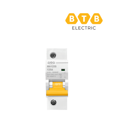 MCB BTB MA125S1P80A 1P 80A 10kA