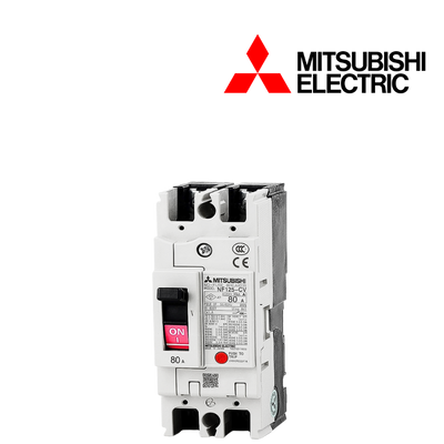 MCCB Mitsubishi NF125-CV 2P 80A 30kA